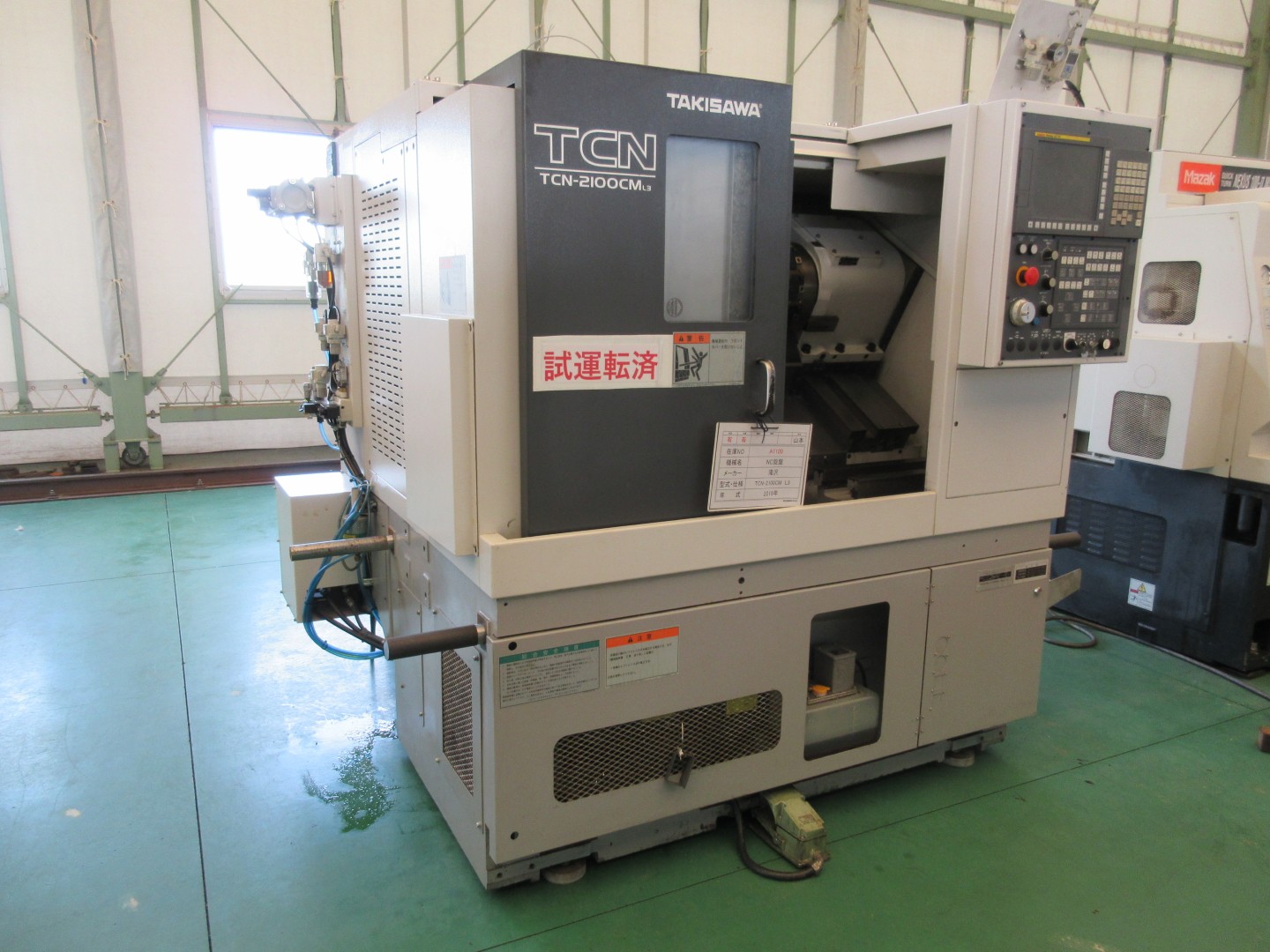 CNC LatheTAKISAWATCN-2100CM L3(A-1100)|中古機械販売ドットコム