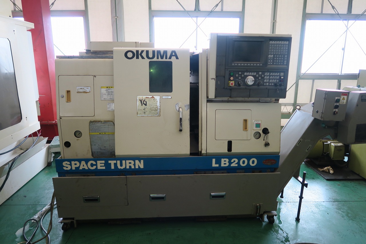 NC旋盤(ｵｰｸﾏLB200)の買取実績- 工作機械買取センター